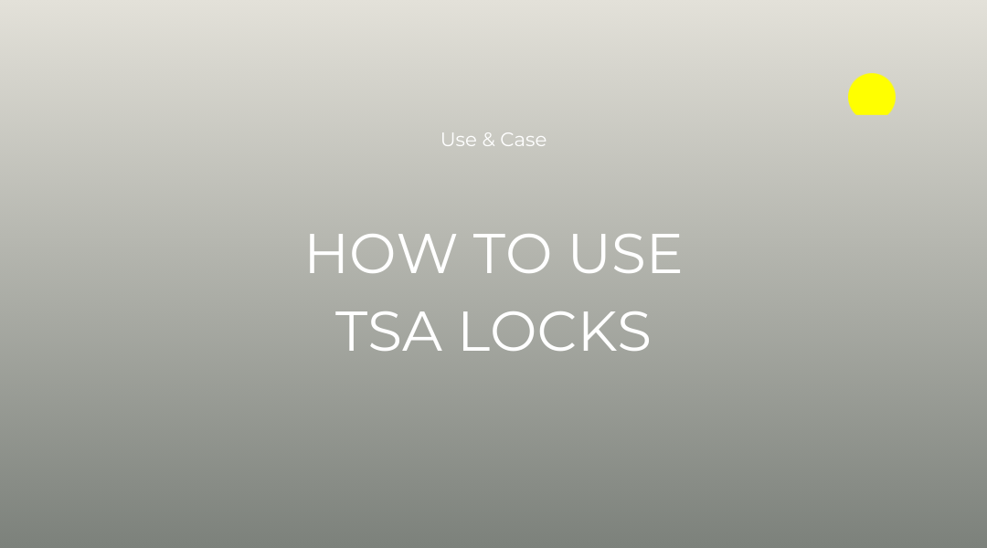 How to Use TSA Locks in 4 Steps | DELSEY PARIS