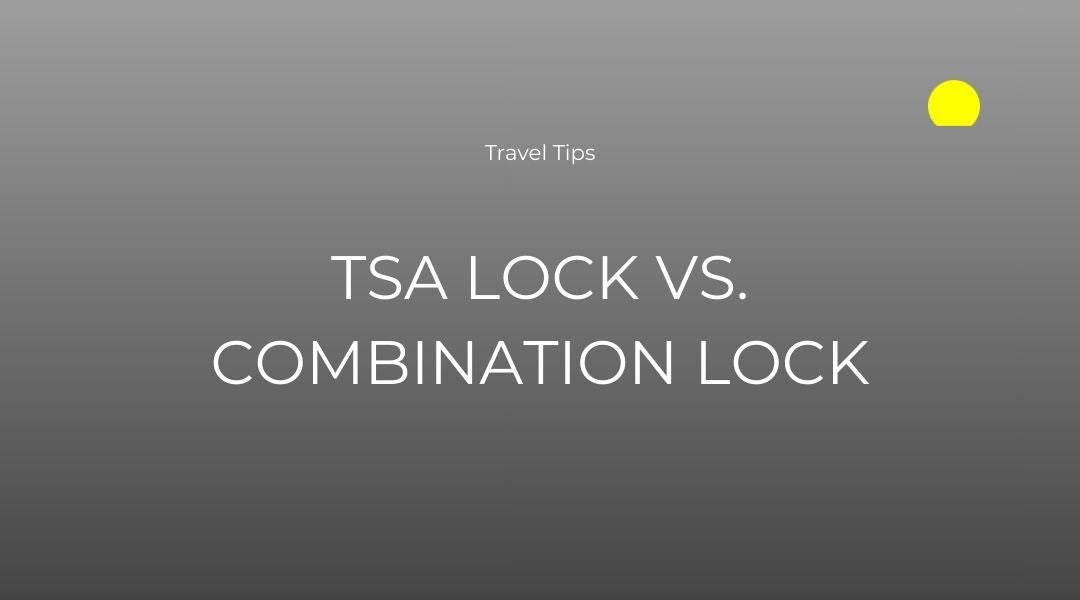 TSA Lock vs Combination Lock: What’s the Difference? | DELSEY PARIS
