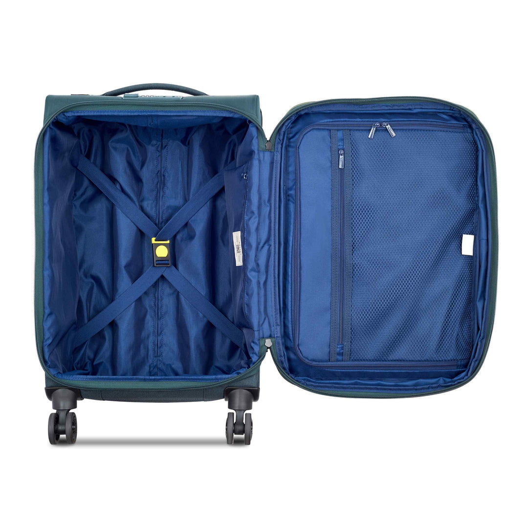Brochant 3.0 - Carry-On Plus Expandable Spinner | Black | DELSEY PARIS