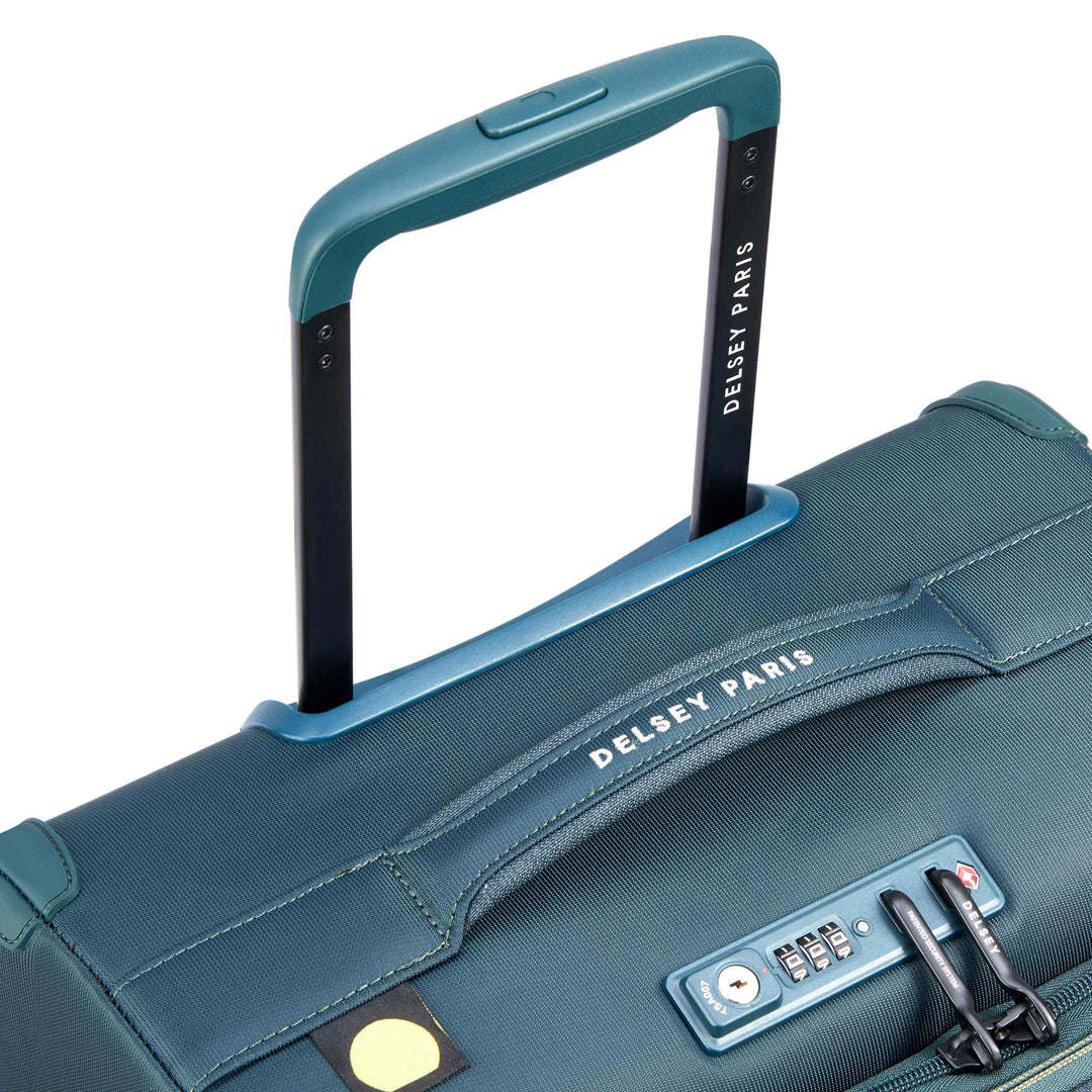 Brochant 3.0 - Carry-On Plus Expandable Spinner | Black | DELSEY PARIS