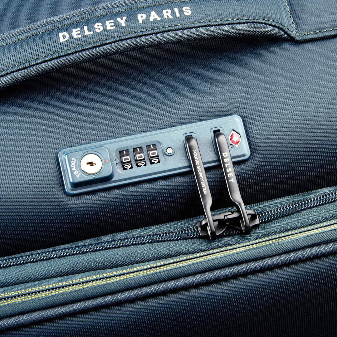 Brochant 3.0 - Carry-On Plus Expandable Spinner | Black | DELSEY PARIS