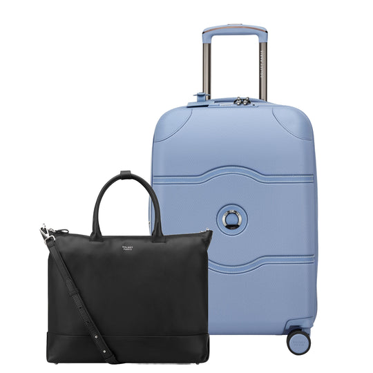 Carry-On Plus & Leather Tote Bag Set | Limited Edition | Limited ...